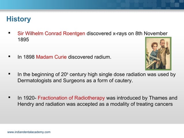 Techniques of Radiotherapy in Oral Cancer / dental courses | PPT ...