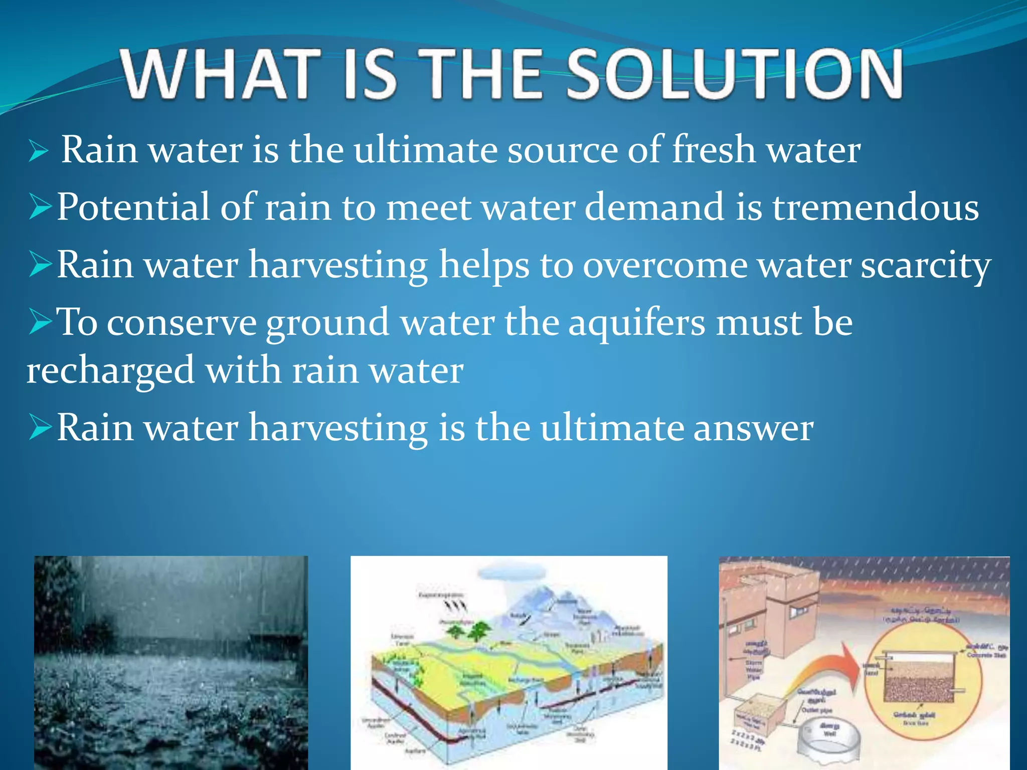 6 rain water harvesting and waste water recycling | PPTX