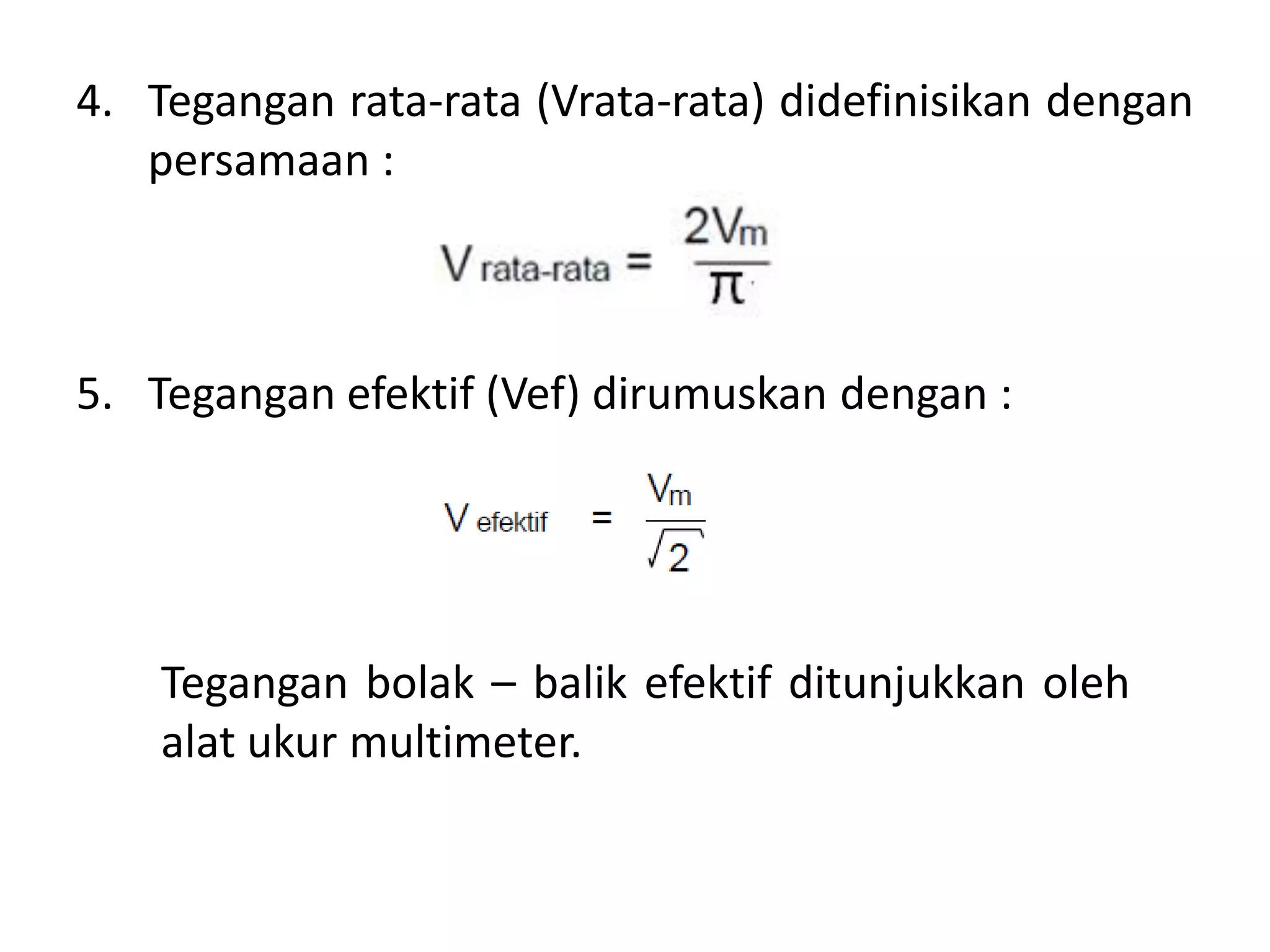 6 rangkaian arus bolak balik | PPTX