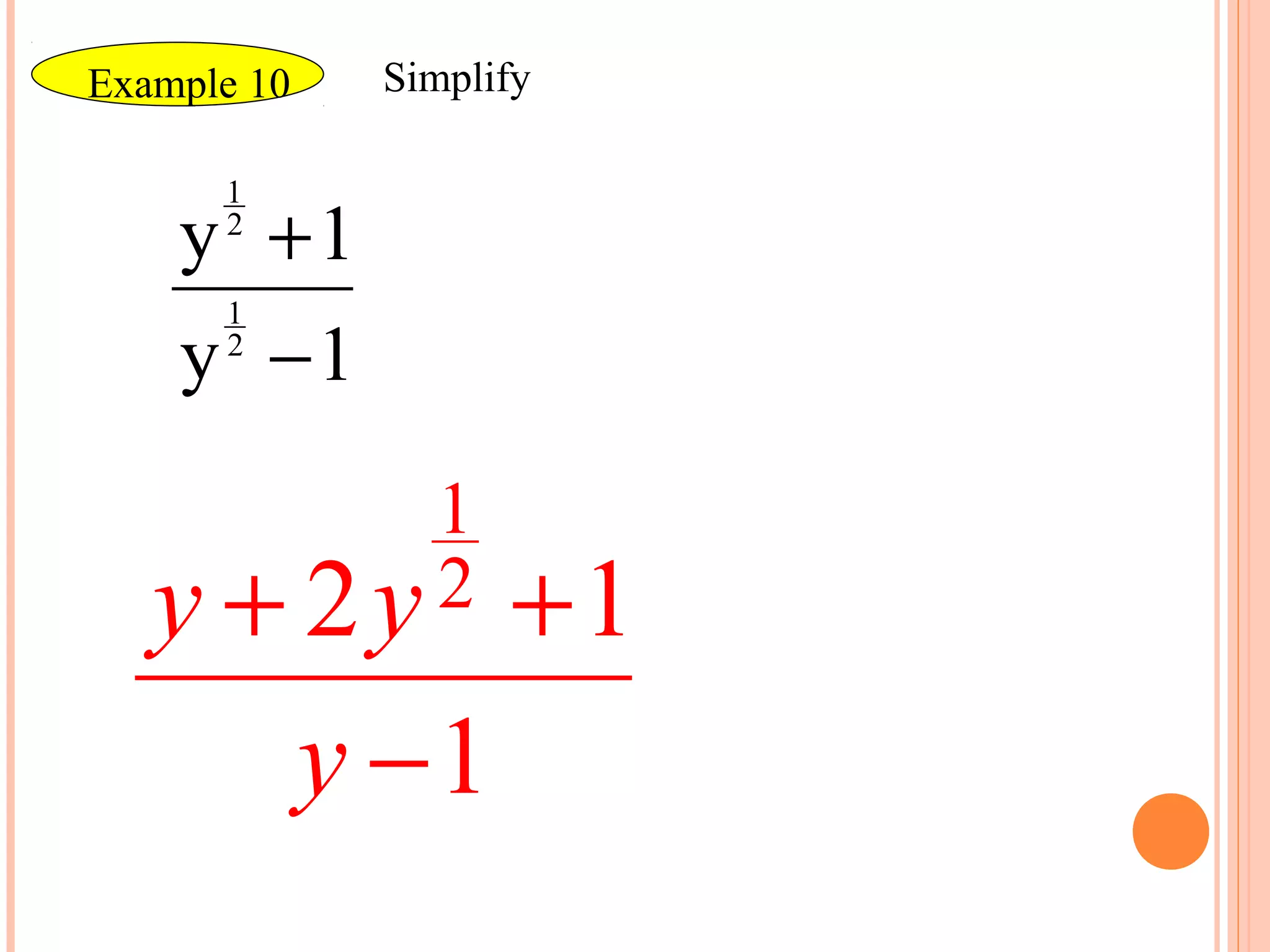 Rational Exponents | PPT