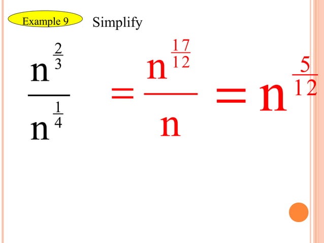 Rational Exponents | PPT