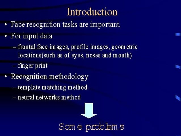 PARTIAL FACE RECOGNITION USING RADIA BASIS NETWORK | PPT