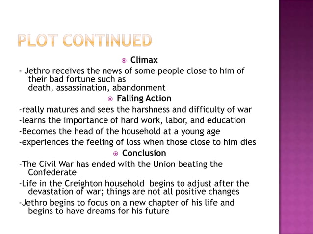 Miss Roche Across Five Aprils | PPT | Free Download