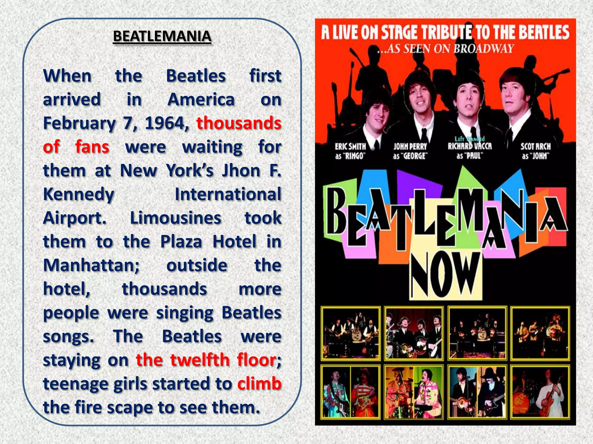 6 reading the beatlemania | PPTX