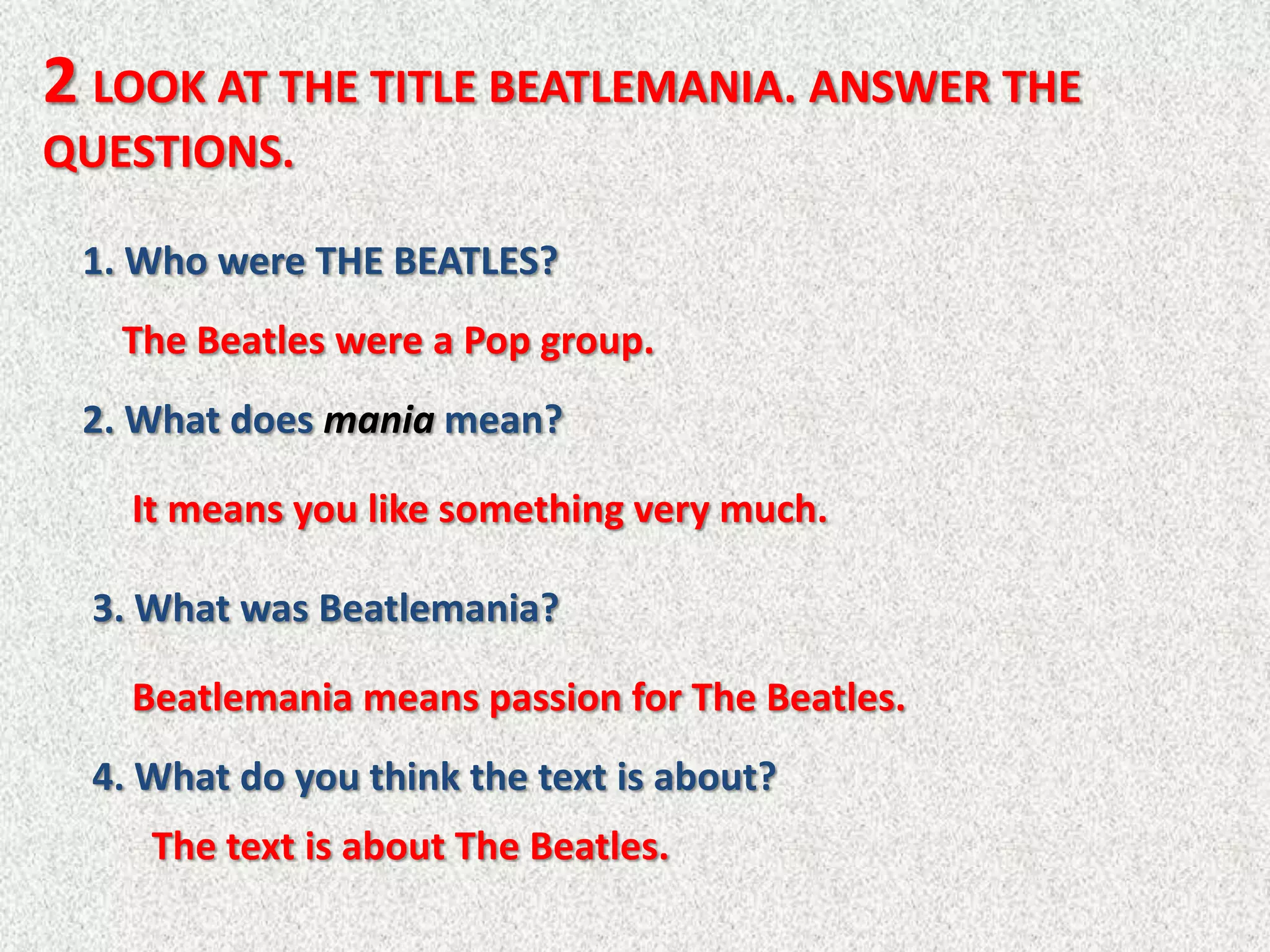 6 reading the beatlemania | PPTX