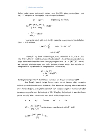 Reaksi asam dan basa | PDF