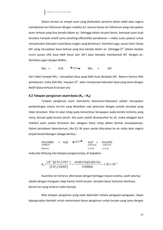 Reaksi asam dan basa | PDF
