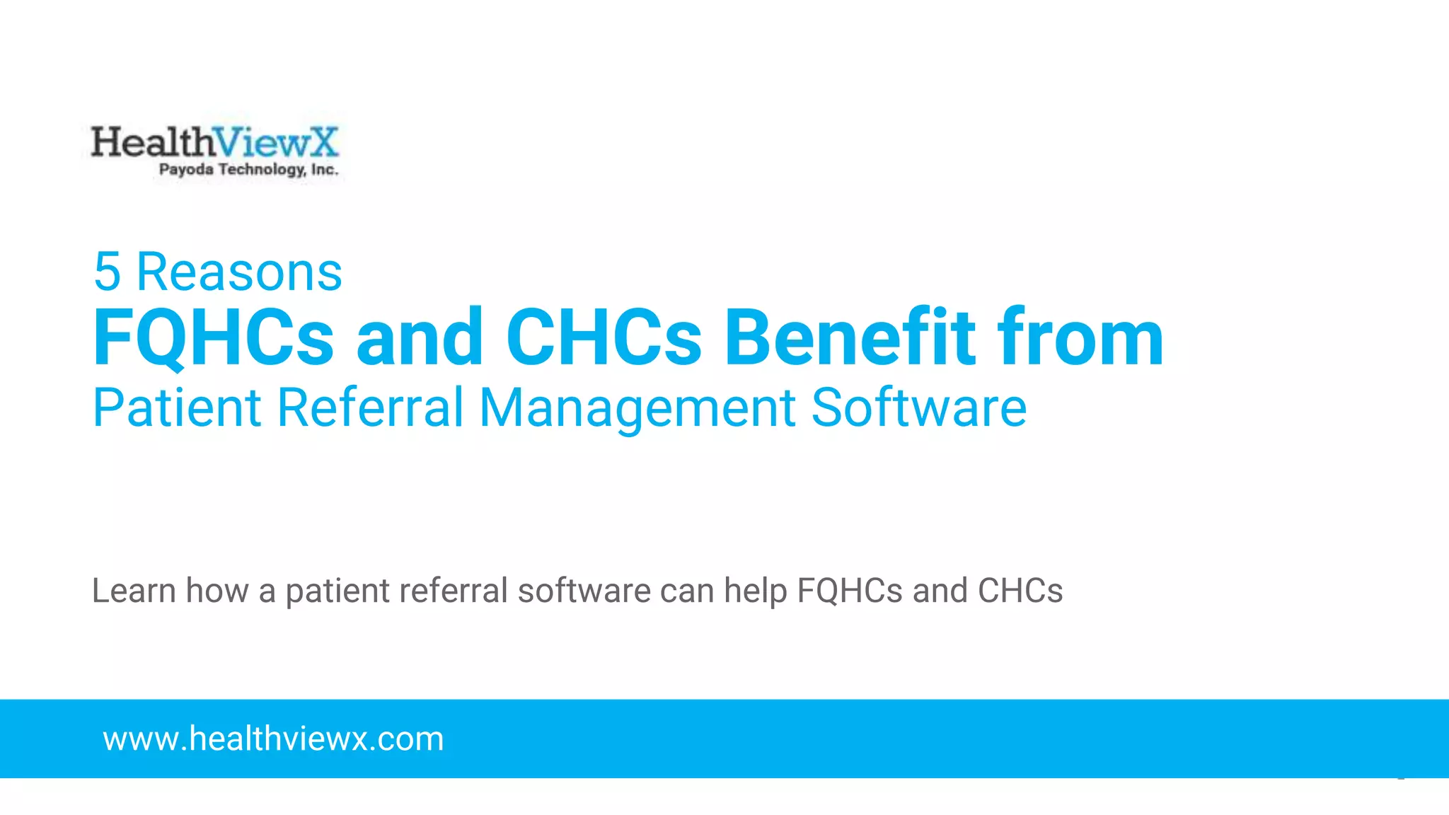 6 reasons fqhcs and chcs benefit from patient referral management ...