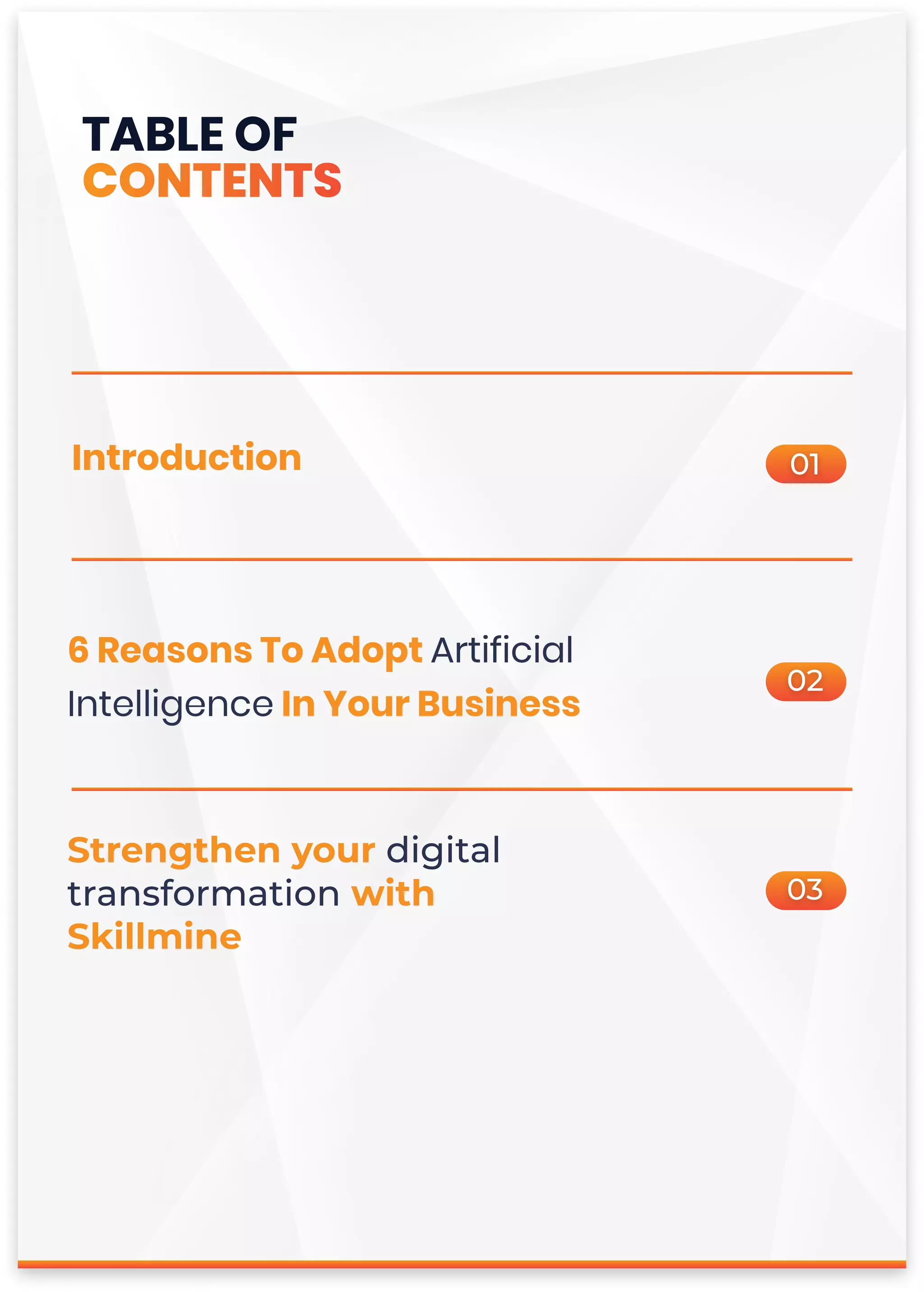 6 REASONS TO ADOPT ARTIFICIAL INTELLIGENCE IN YOUR BUSINESS | PDF