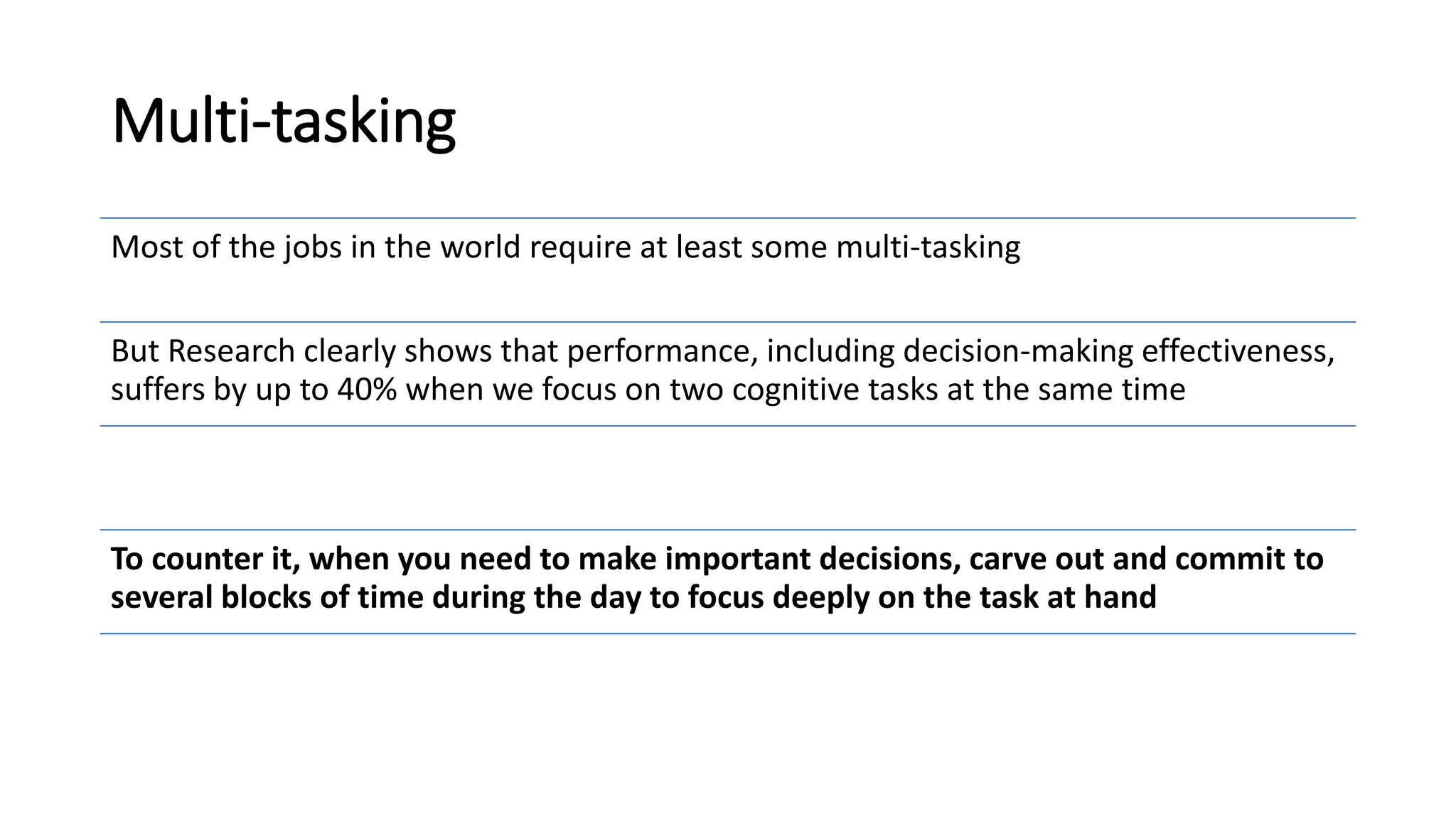 6 reasons we make bad decisions | PPTX