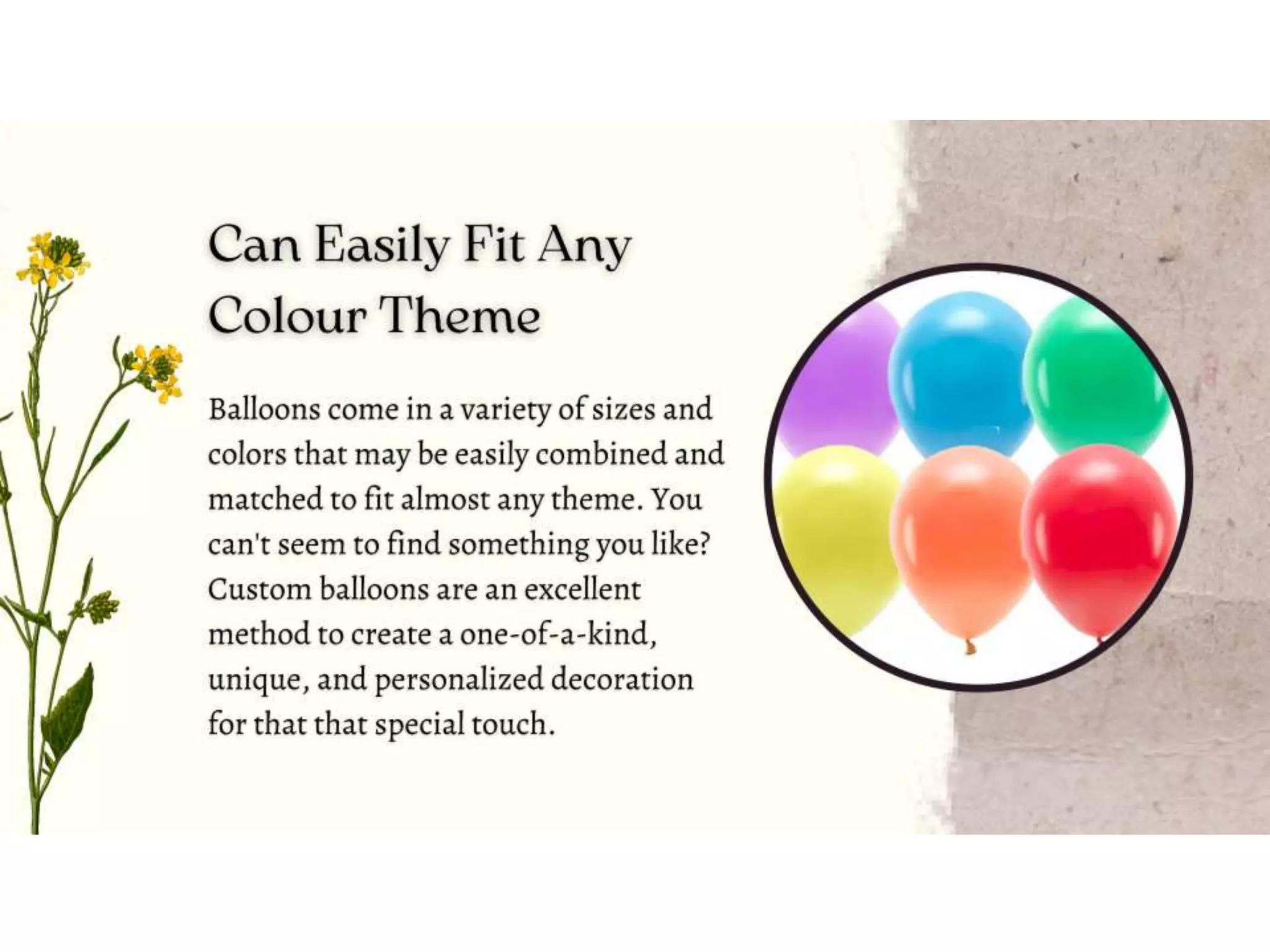 6 Reasons Why Balloons Make The Perfect Event & Party Decoration | PPT