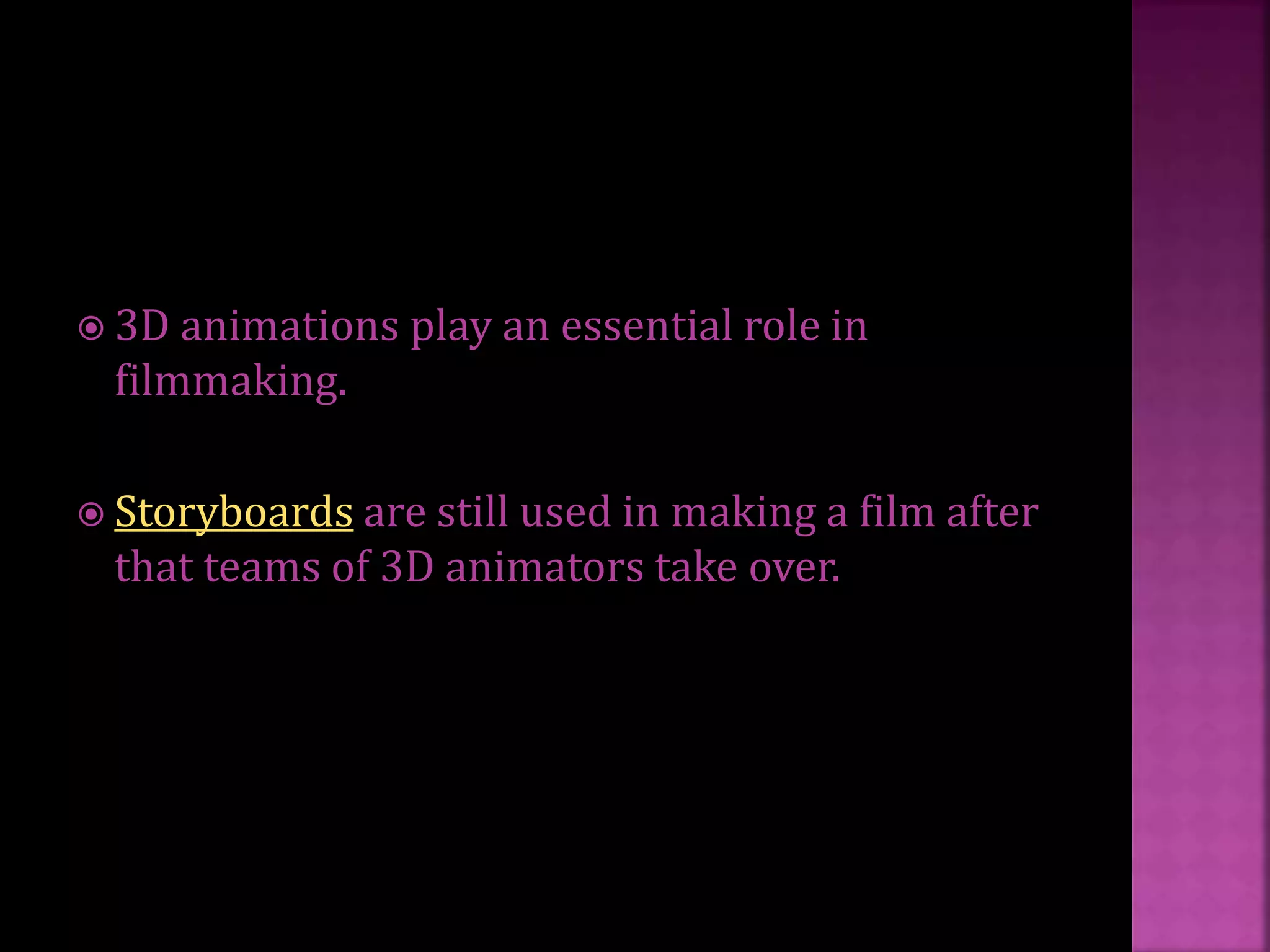 6 Reasons why to Learn 3D Animation | PPT
