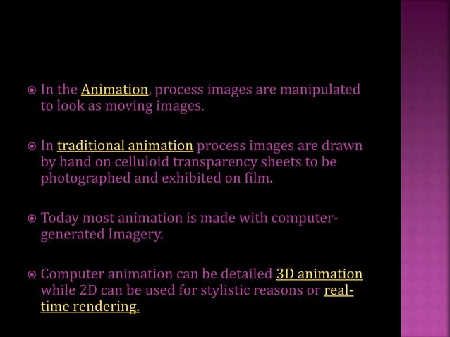 6 Reasons why to Learn 3D Animation | PPT