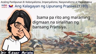 6 Rebolusyong Pranses at Pag usbong ng mga Bansang estado.pptx