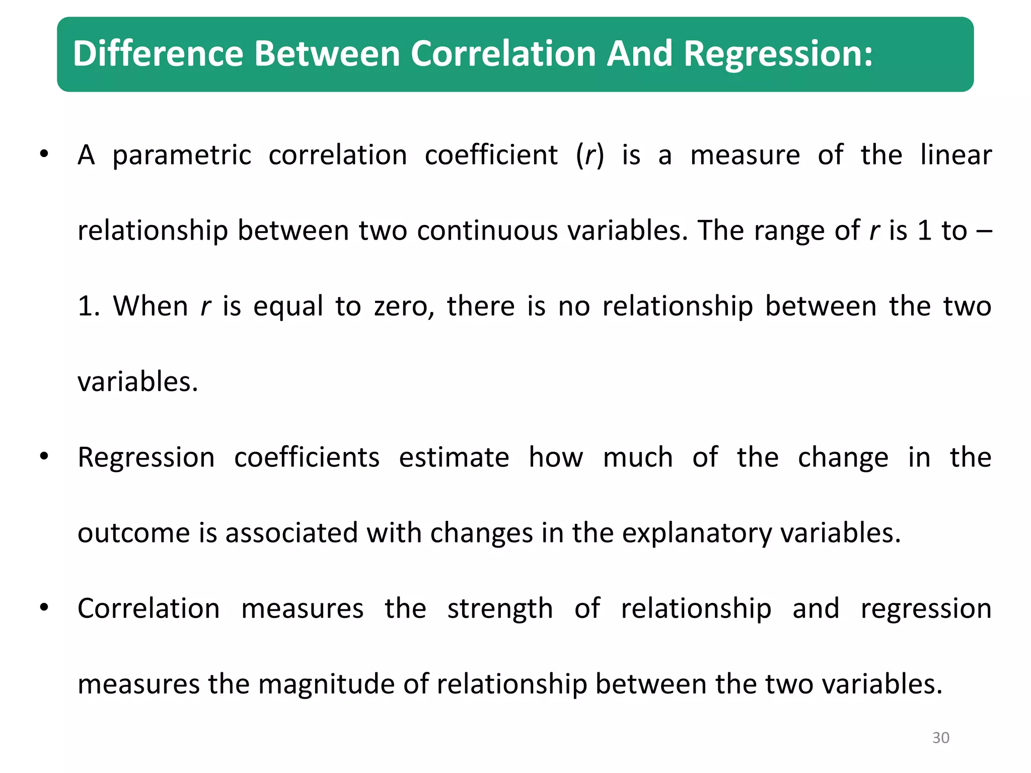 STATISTICAL REGRESSION MODELS | PPTX