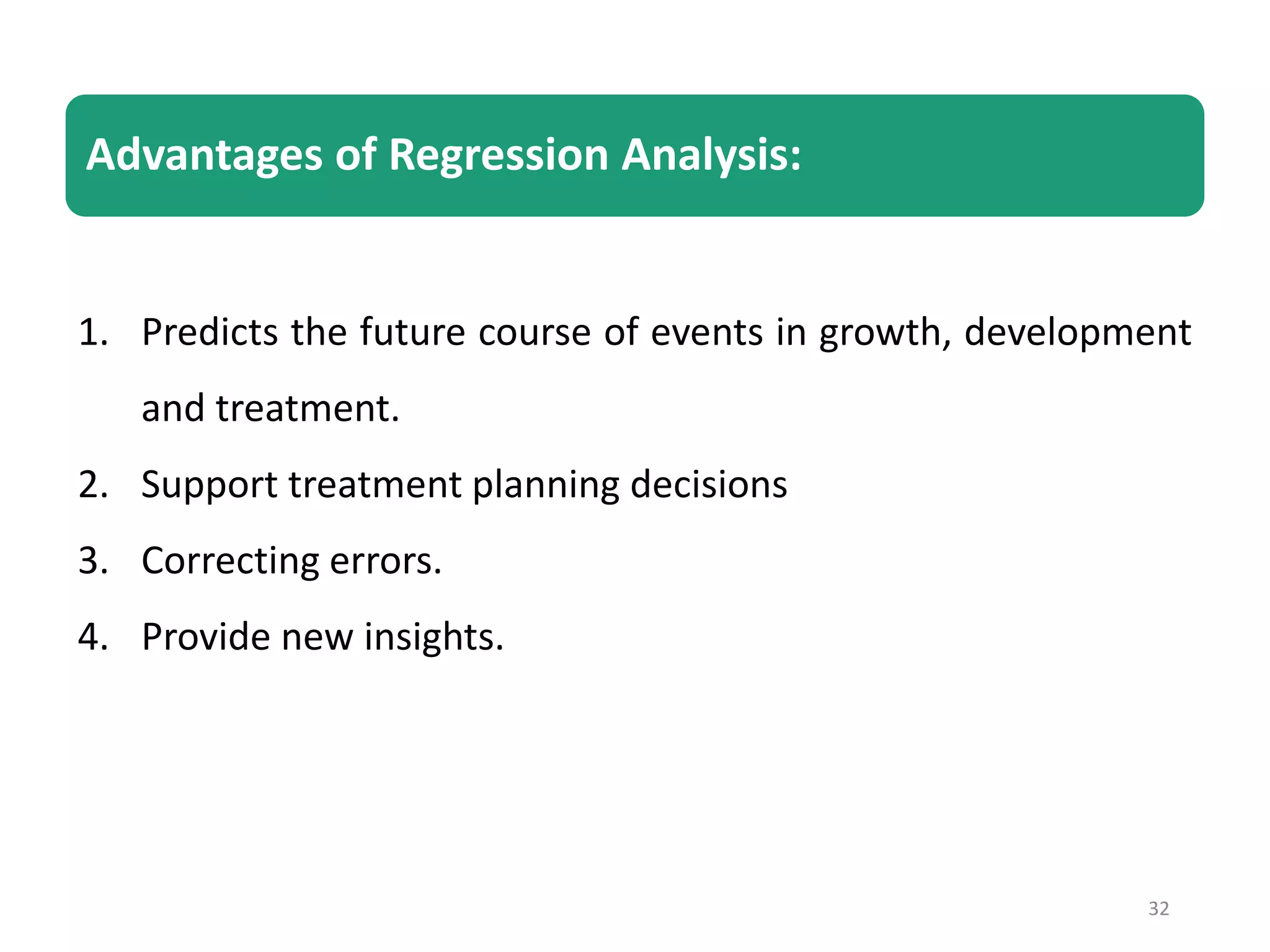 STATISTICAL REGRESSION MODELS | PPTX