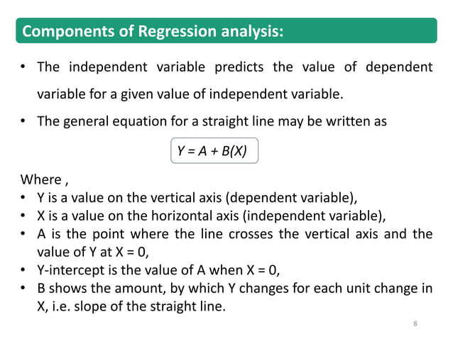 STATISTICAL REGRESSION MODELS | PPTX | Physics | Science