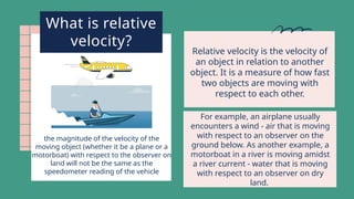 6 Relative Velocity for Grade 12 STEM students | PPTX