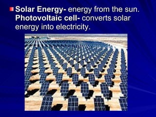 6 renewable resources | PPT