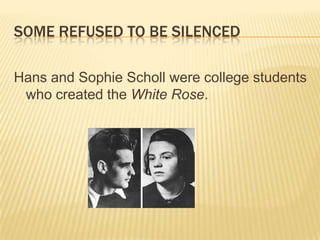 6 resisters and rescuers | PPTX