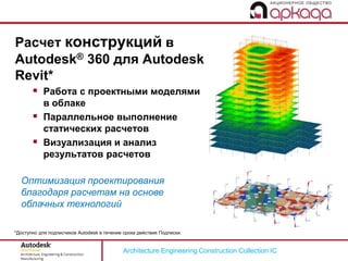 Autodesk Revit 2017 комплексное BIM решение для архитекторов и ...