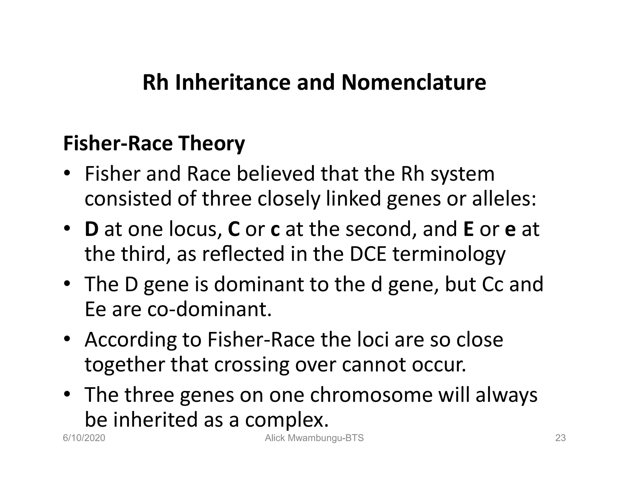 Rhesus Blood Group System | PDF