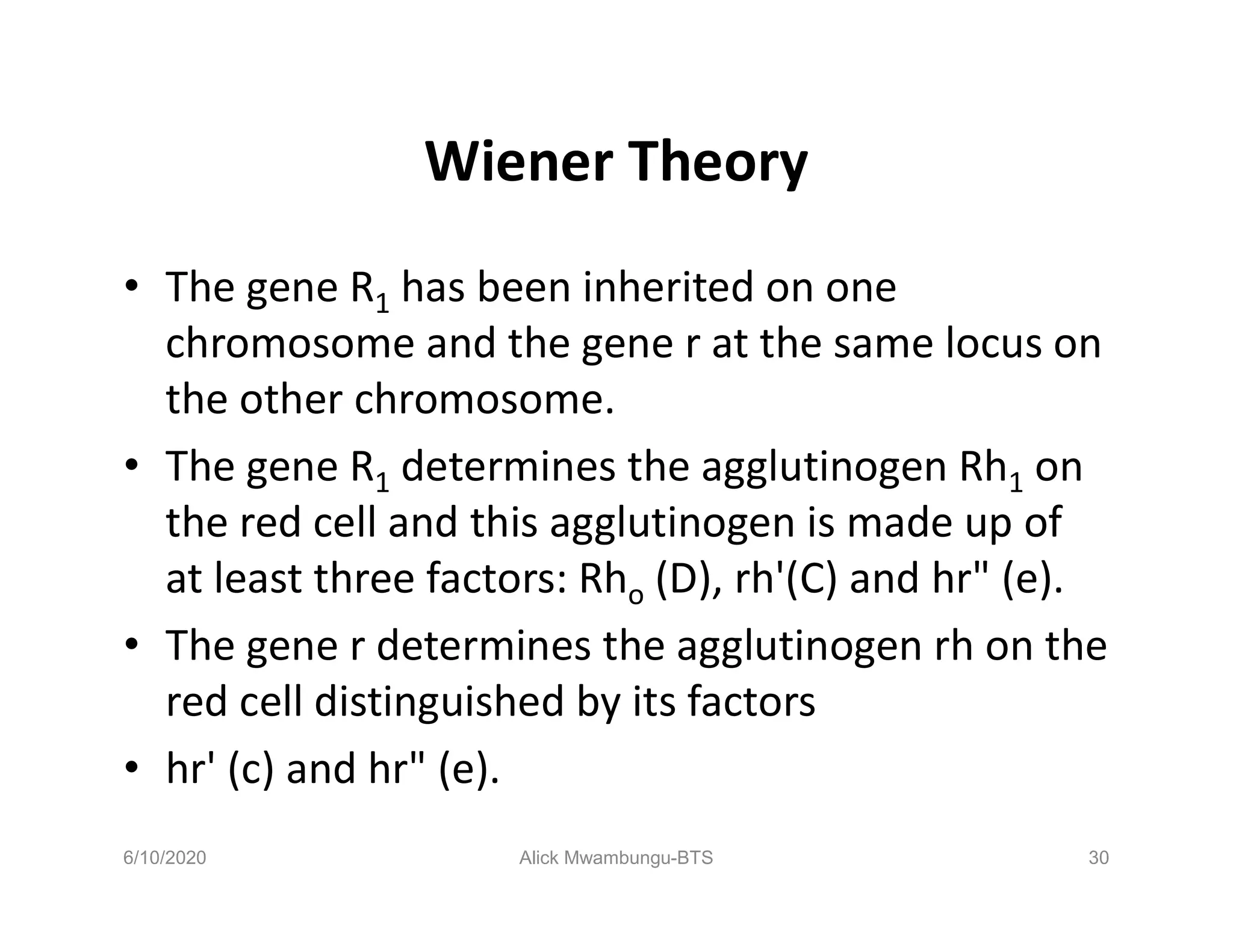 Rhesus Blood Group System | PDF