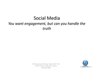 6 Facebook Risk Management for Schools | PPT