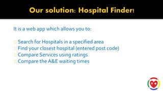 Hospital finder | PPTX