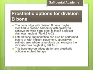 [6]role of avialable bone on dental implants [ 6 ] (3).pptx | Bone and ...