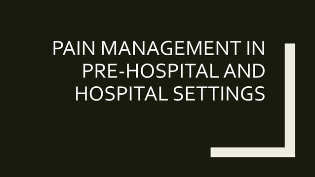 2016 NICE Major Trauma Guidelines. The pre-hospital recomendations | PPTX