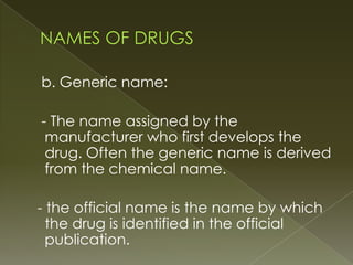 6 rules of drug administration | PPTX