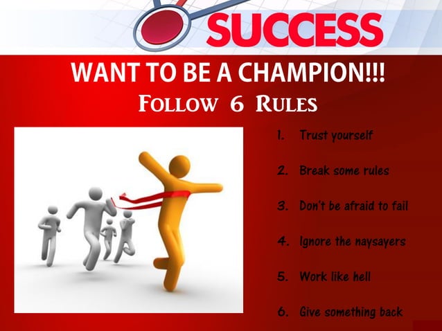 6 rules of success by arnold Schwarzenegger | PDF