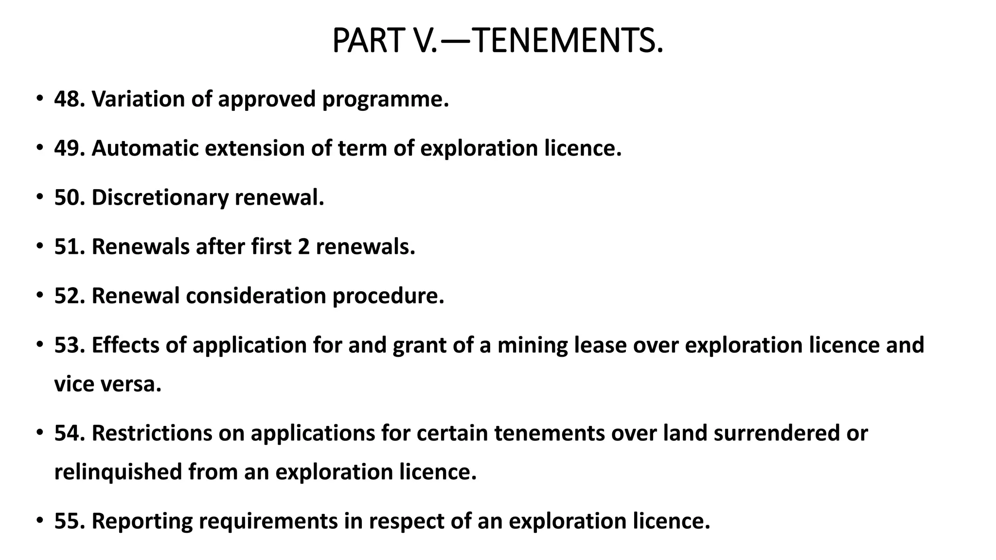 Salient features of Mining Act, Papua New Guineadf | PDF