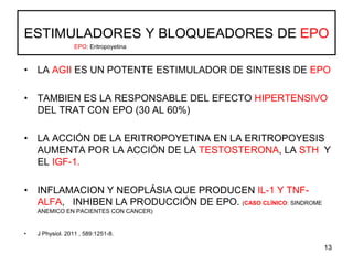 6 Sangre Eritrocitos clase de fisiologia | PPT