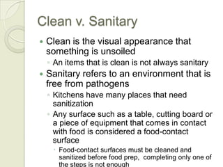 6 sanitation procedures | PPTX