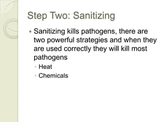 6 sanitation procedures | PPTX