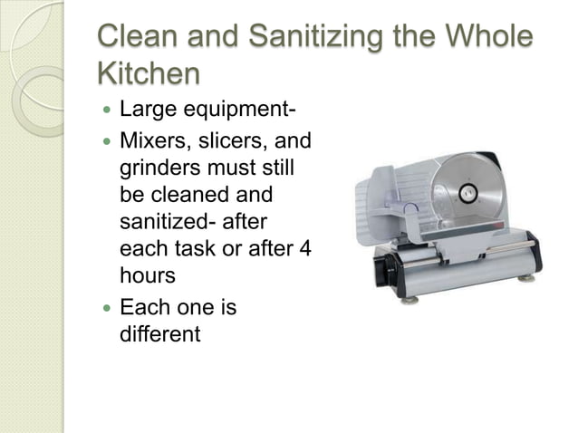 6 sanitation procedures | PPTX