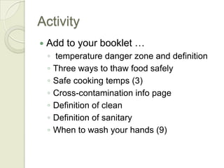 6 sanitation procedures | PPTX