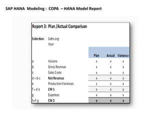 SAP HANA Reporting - SAP HANA Tutorial | PDF | Computer Software and ...