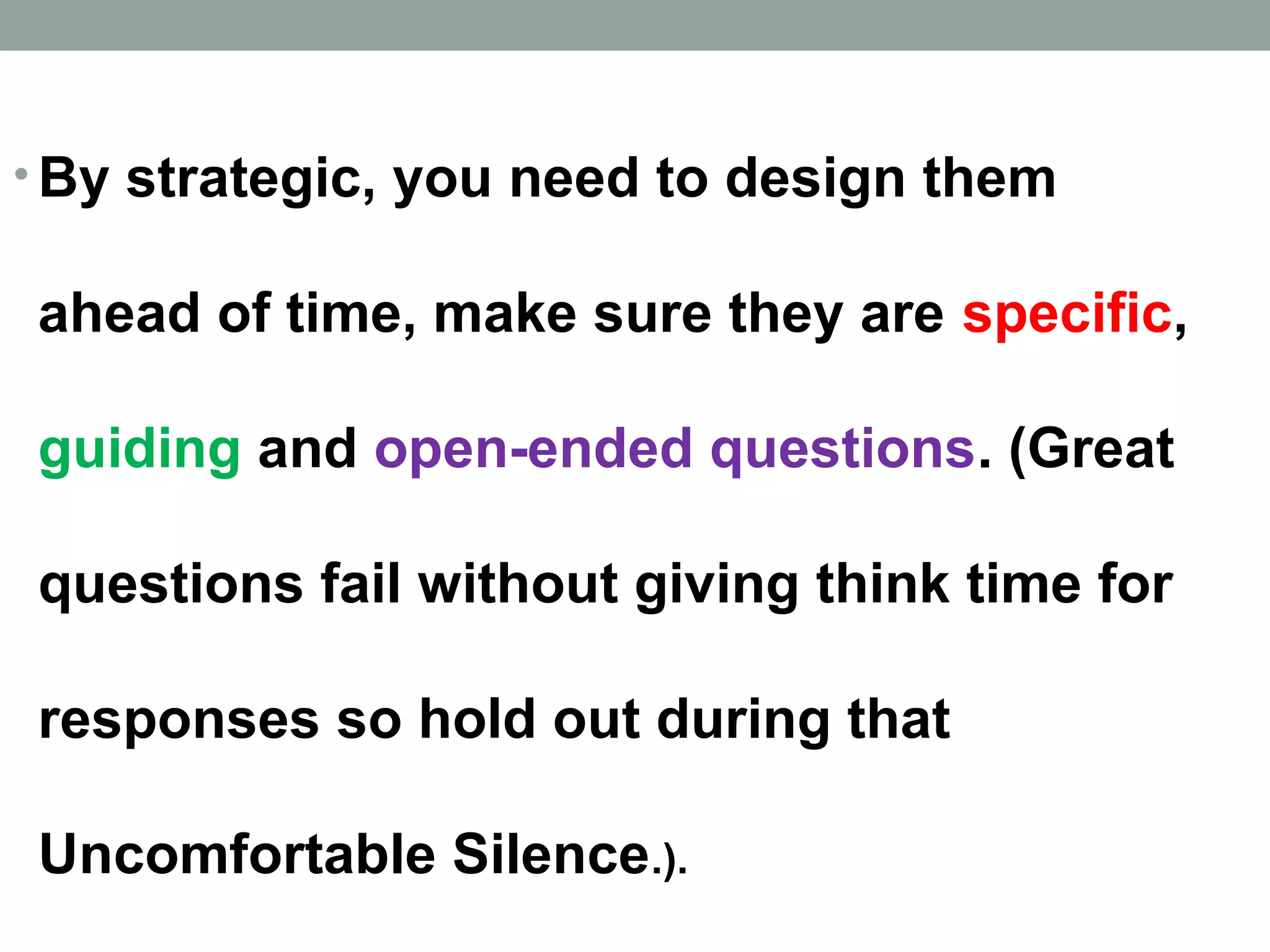 6 scaffolding strategies to use with your students | PPT