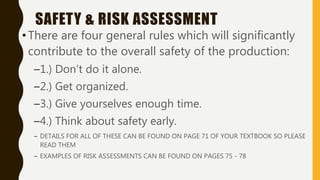 WCC COMM 119-Schedules and Safety (part #2) | PPTX