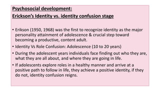 6 # school child & adolescence (dev psy) | PPT