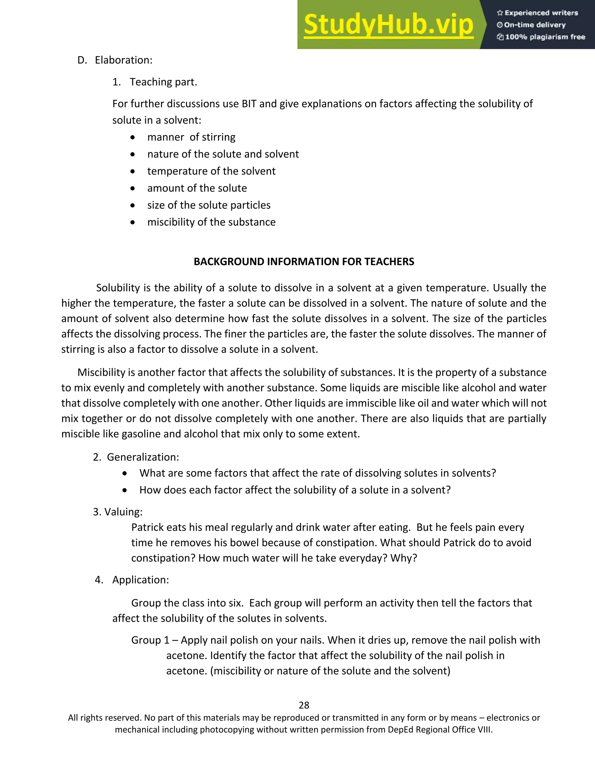 6 Science Teacher S Guide | PDF