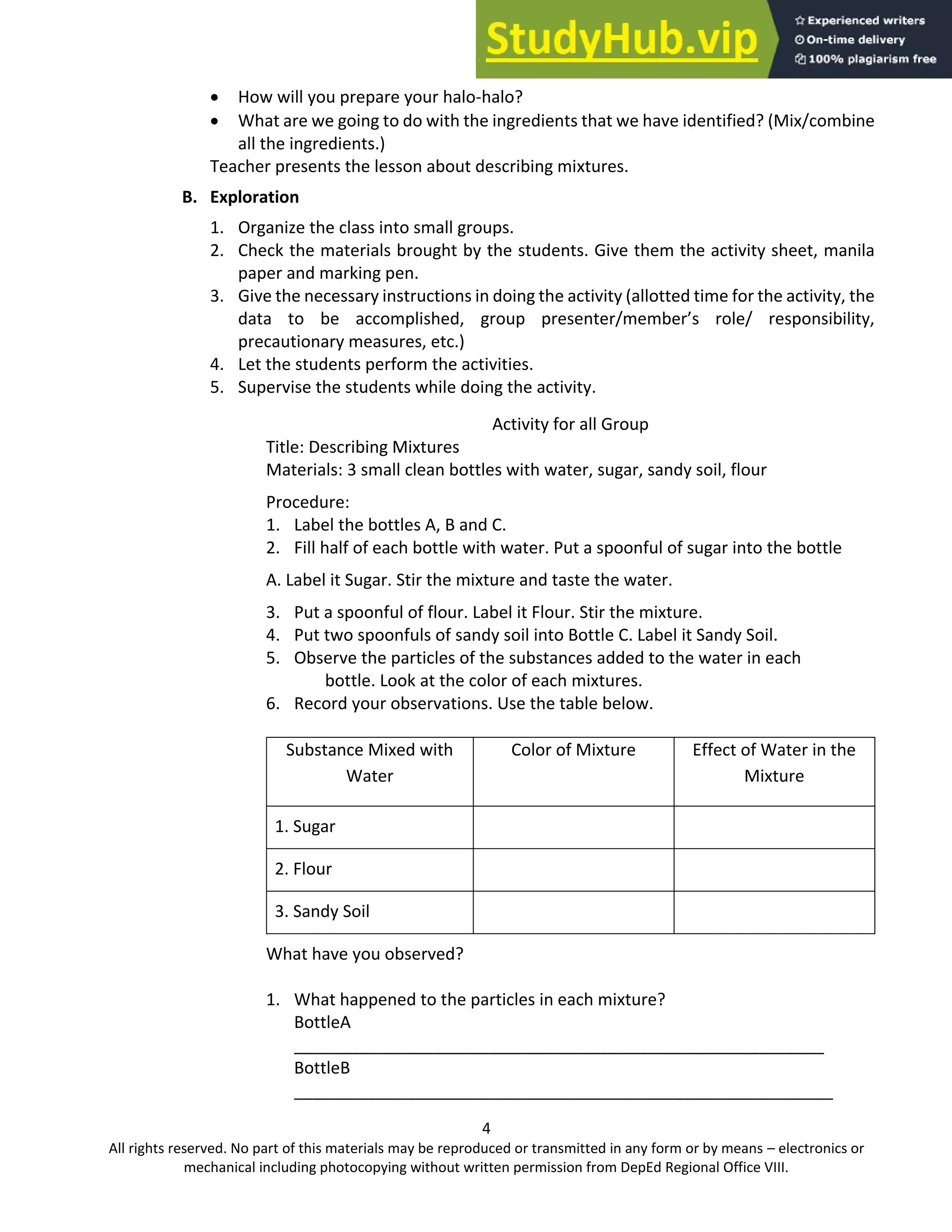 6 Science Teacher S Guide | PDF