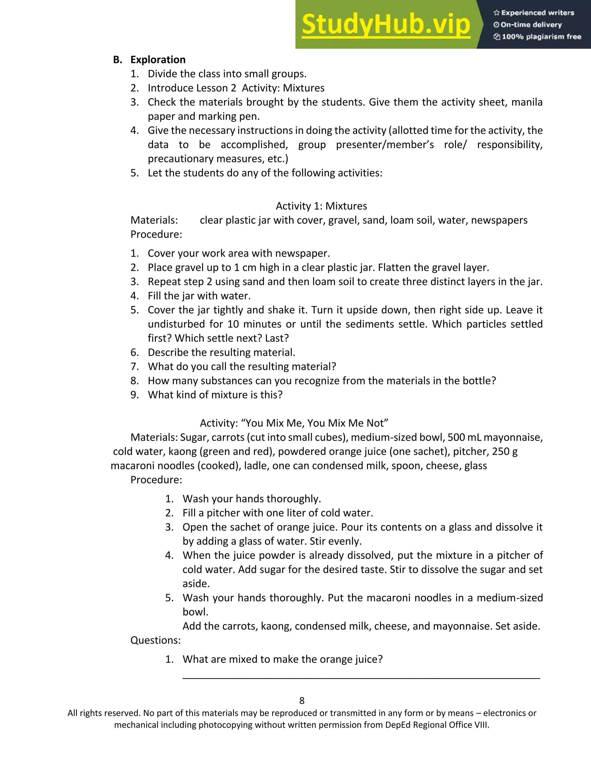 6 Science Teacher S Guide | PDF