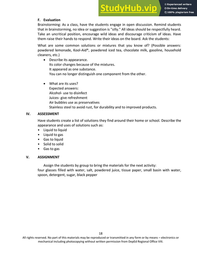 6 Science Teacher S Guide | PDF