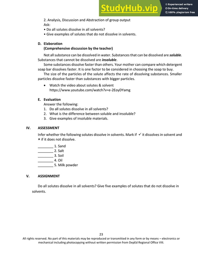 6 Science Teacher S Guide | PDF