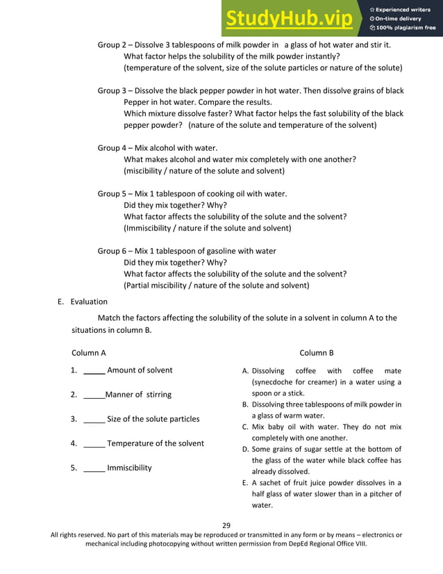 6 Science Teacher S Guide | PDF