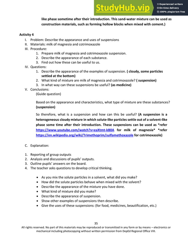 6 Science Teacher S Guide | PDF